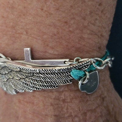 Angel Wings Wrap Bracelet - Etsy