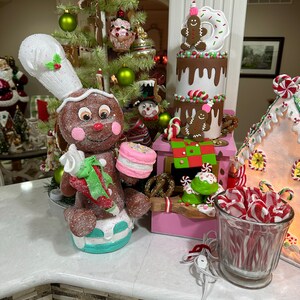 Glitzy Gumdrop Character Christmas Decoration Holiday Decor - Etsy