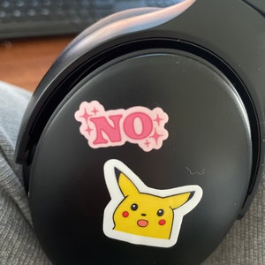 Small Pink No Mini Stickers Waterproof Waterbottle Stickers - Etsy