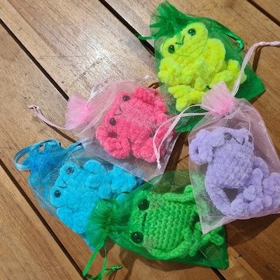 Crochet Fluffy Worry Worm Plush Anxiety Toy - Etsy