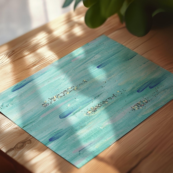 Frame on Table Countertop Kitchen Mockup Minimal Interior DIN A Ratio ...