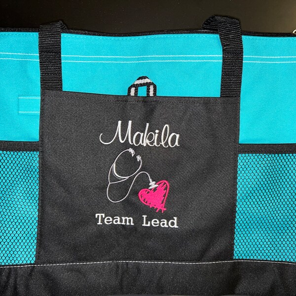 Personalized Monogrammed CNA Tote Bag Nurse Nursing Gift RN LPN Bsn ...