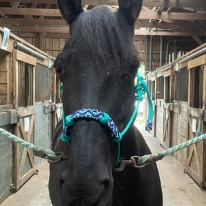 Custom Braided Paracord Split Reins | Etsy