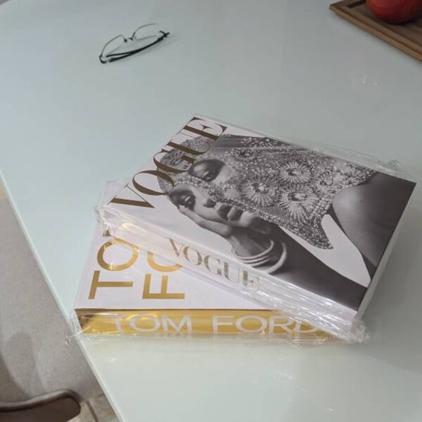 Tom Ford Book Box: Coffee Table Decor, Black Storage Book (11x7x2 ...