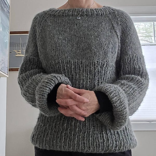 KNITTING PATTERN: My Fall Sweater, Wool Edition - Etsy
