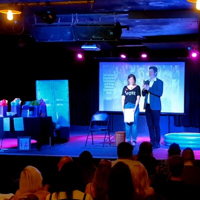 VOTE Shirt Oversized Slouchy V Neck Tee Loose Tshirt Boho Gift for Her ...