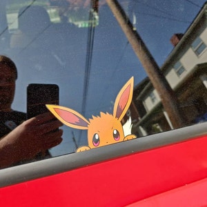 White Dragon Peeker Sticker / Cute White Dragon Peeking Peekabo Peekers ...