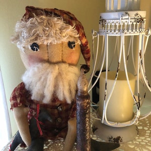 Christmas Carol Scrooge Primitive Folk Art Rustic Christmas - Etsy