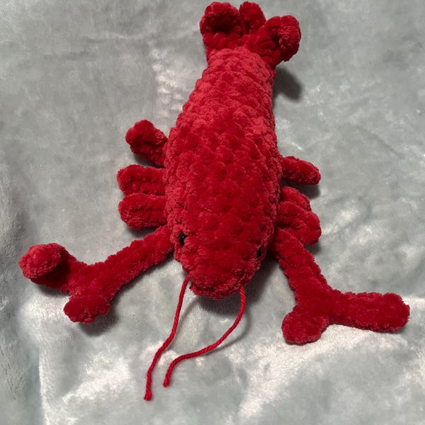Lobster Crochet Pattern | Amigurumi PDF | LOW-SEW! - Etsy