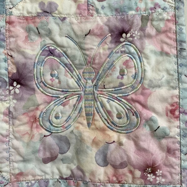 Butterfly 3 Applique Machine Embroidery Design Digital Pattern - Etsy