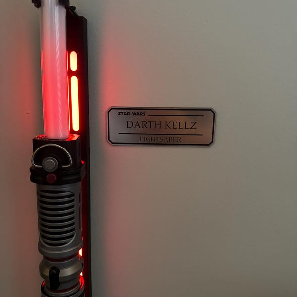 Custom Engraved Car Name Emblem Badge Black With Gray Customized Text ...