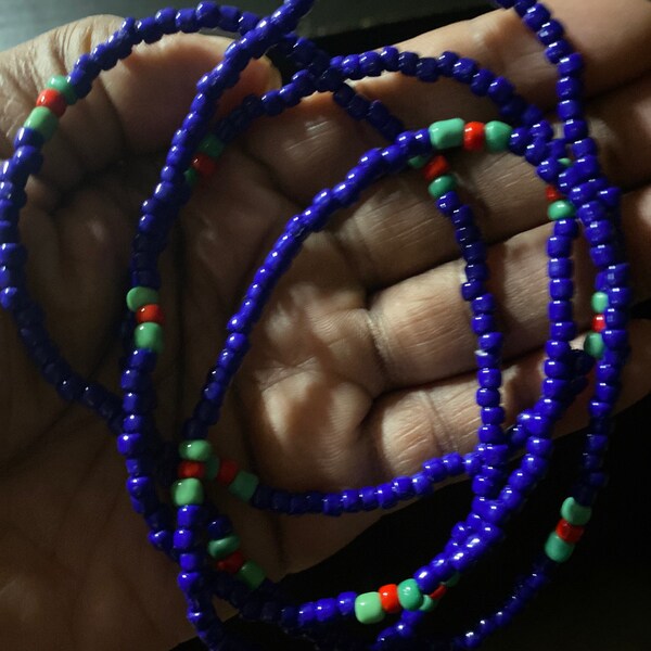 Olokun Collar Eleke De Orisha Olochun Santeria Ifa Ileke, #2 - Etsy