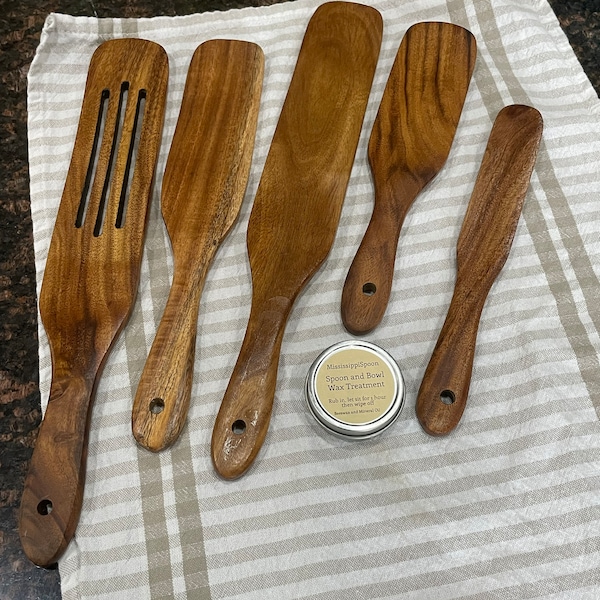 Mini Spurtle / 10" / Left or Right / Wide or Narrow - Etsy