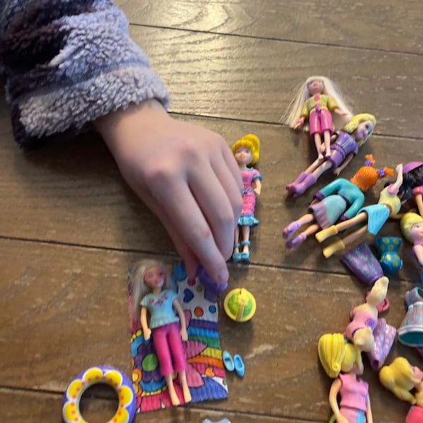 Vintage Polly Pocket Car Purple Convertible Vehicle Doll Lot G - Etsy