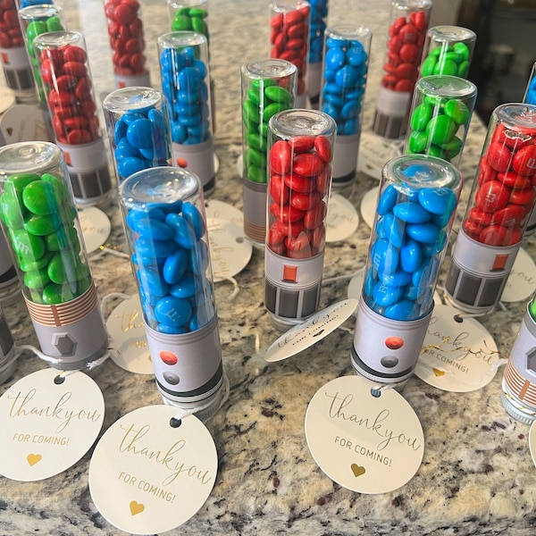 Light Saber Candy Wrappers for Star Wars Party Favors - Etsy