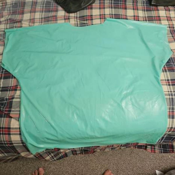 Black Rubber High Side Pants silicone / Latex Mix Knickers, Pants ...