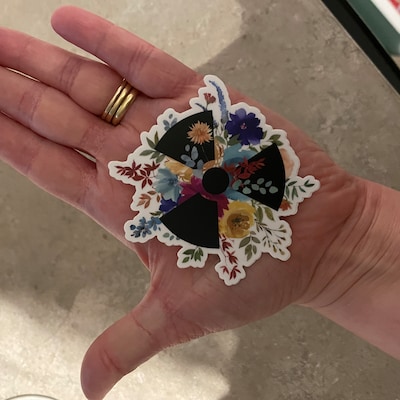 Radiology Sticker Xray Sticker Floral Radiation Sticker Tumbler Sticker ...
