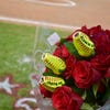 Softball Roses Arrangement | Softball Flowers Bouquet | Softball Gifts ...