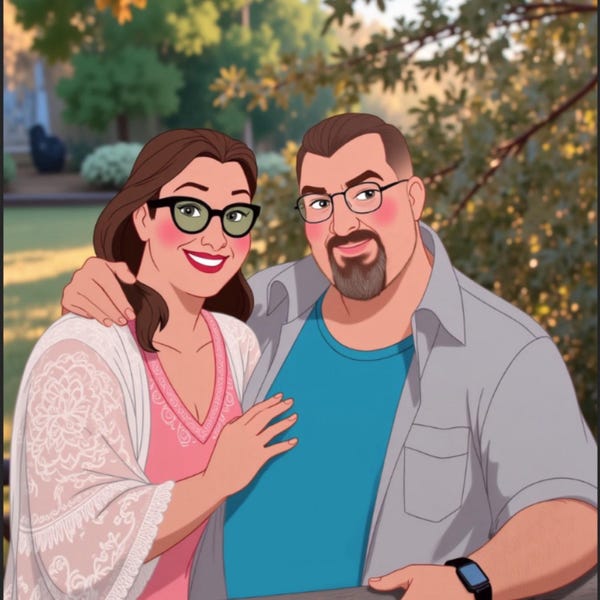 Custom Pixar-style Character, Personalised Family Portrait, Customized ...