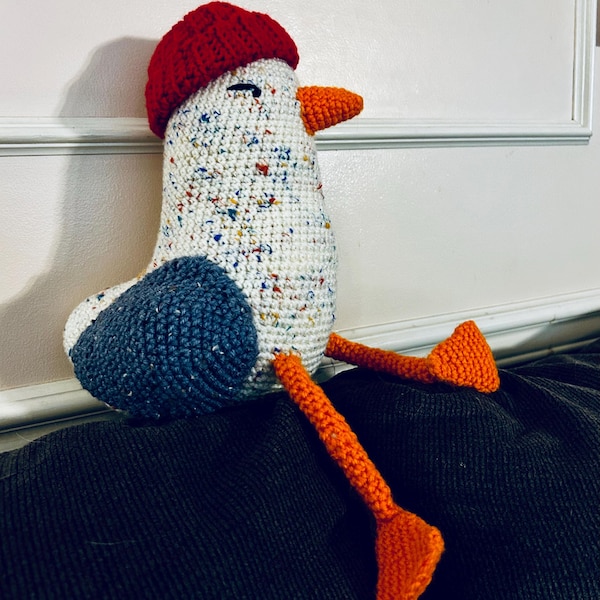 PDF Схема вязания амигуруми Чайка Хельмут (ENG) - Etsy