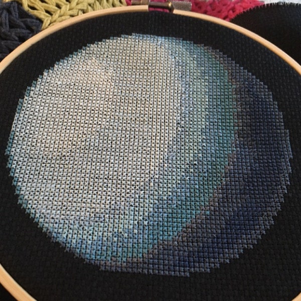 Solar System Cross Stitch Patterns, Set of 11 Planets PDF Instant ...