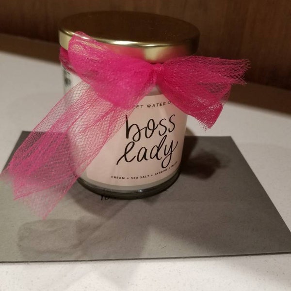 Boss Lady Candle | Girl Boss Candle | Handmade Soy Candles | Gifts for ...