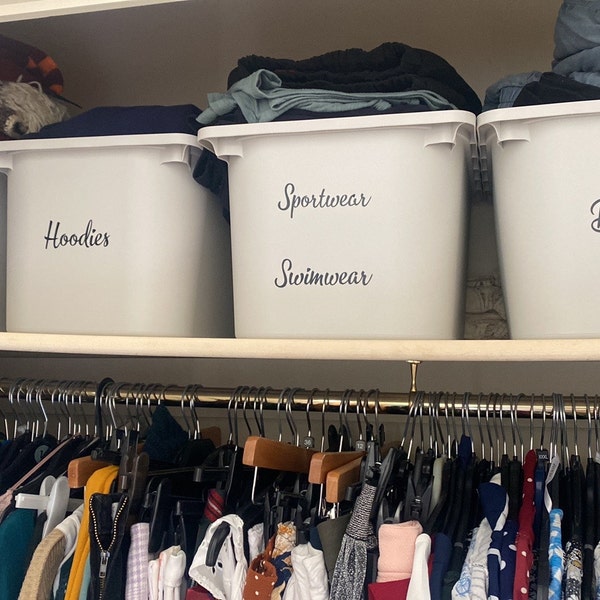 Personalised Vinyl Label Stickers, Mrs Hinch Labels, Gift Box ...