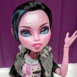 OOAK Custom Monster High Doll Repaint Amanita Nightshade Ever After ...