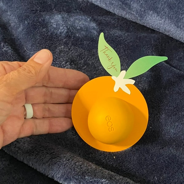 EOS Baby Shower Favors, 12 Eos Baby Shower Lip Balm Holders,eos Party ...