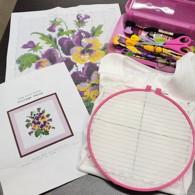 Summer Bouquet Cross Stitch Patterns, Peony Cross Stitch Patterns, Summer Cross Stitch Pattern ...