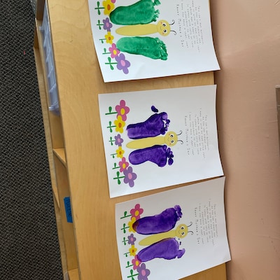 You're the Apple of My Eye Footprint Crafts Printable Handprint Art ...