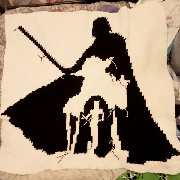 Freddy Kruger Horror Blanket Crochet C2C Graphgan Pattern Only - Etsy