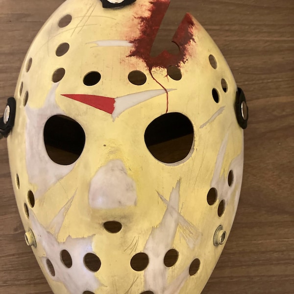 Friday the 13th Part 3 Jason Mask - Etsy