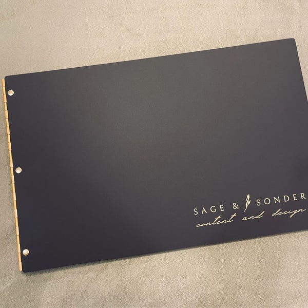 11x17 Landscape Matte Black Portfolio Case 11x17 Portfolio Landscape ...