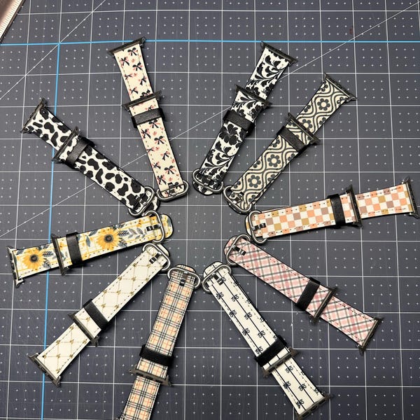 Sublimation Blank Apple Watch Bands | Comes in 2 Sizes 38/40 & 42/44mm ...