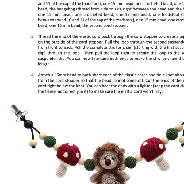 CROCHET PATTERN Wobble Zebra (big Version) - Etsy