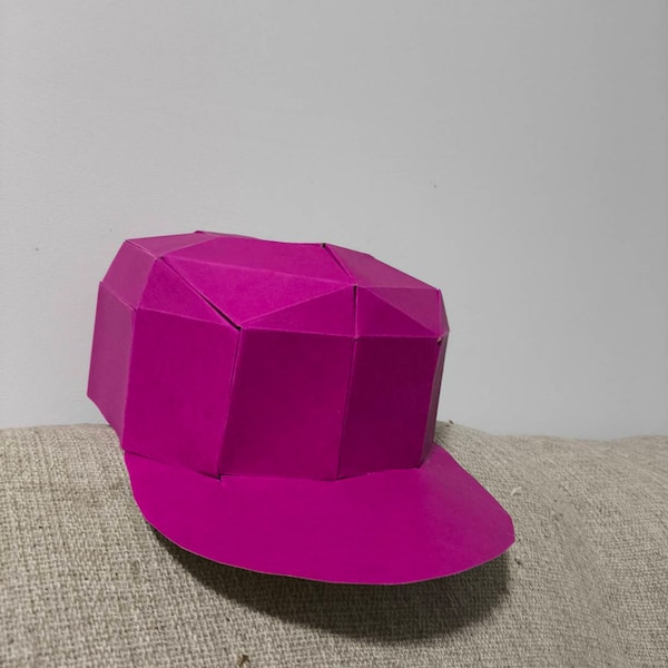 Cardboard Straw Hat Template. DIY Printable Pattern for Creating One ...