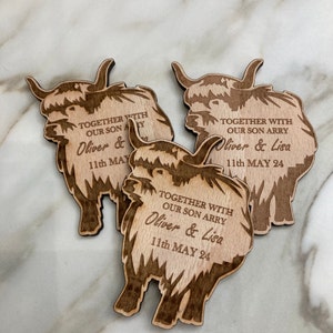 Cow Wedding Table Numbers/country Theme Wedding Table Numbers/farm ...