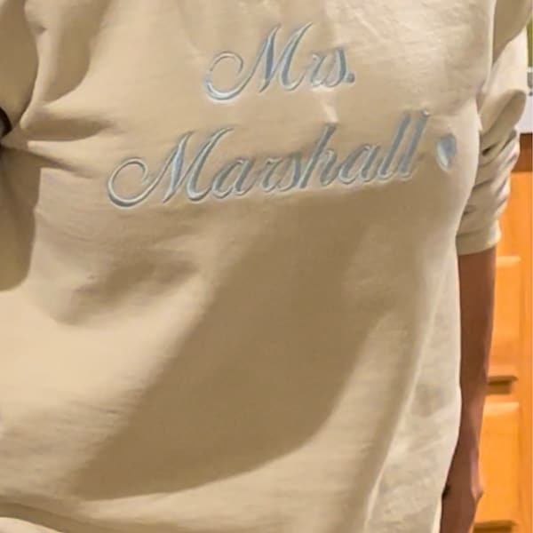 Custom Embroidered Sweatshirt - Embroidery Sweater - Pullover ...
