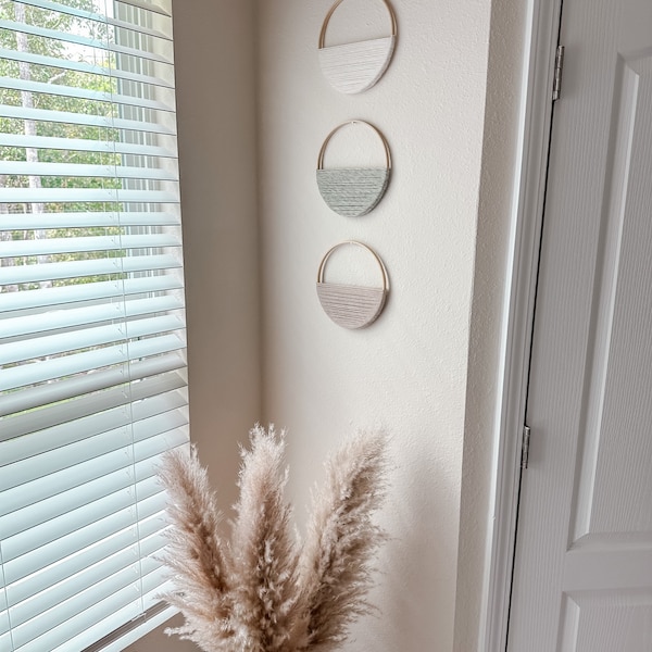 Customizable Circle Wall Hangings - Etsy