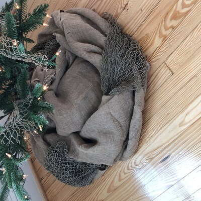 Authentic Used Fishing Net Old Vintage Fish Netting Commercial Recycled ...