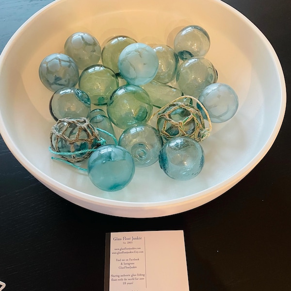 Alaska Beachcombed, Japanese Glass Fishing Floats, Authentic, Vintage ...