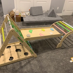 Climbing Triangle Two-sided Ramp Kletterdreieck Climbing Arch - Etsy