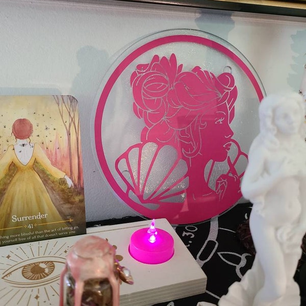 LUCIFER Altar Plate | LUCIFER Sigil Plate | Witchcraft Plate - Etsy