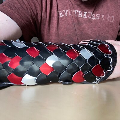 Scalemail Dragon Tail Tutorial Four Sizes of Tail With Detailed ...