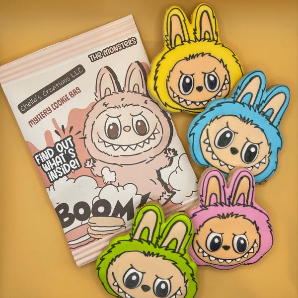 Labubu Printable Chip Bag – Cookie, Snack or Treat Bag Template ...