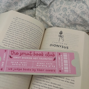 Fantasy Readers Book Club Bookmark Fantasy Reader Bookmark Fantasy ...