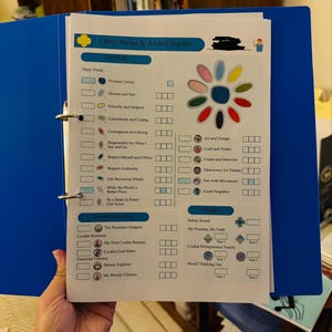 2025-2026 Daisy Girl Scout Badge Tracker: Printable Checklist (instant ...