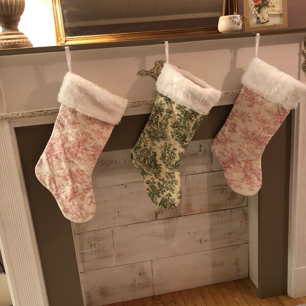Quilted Apples and Pears Christmas Stocking - Etsy