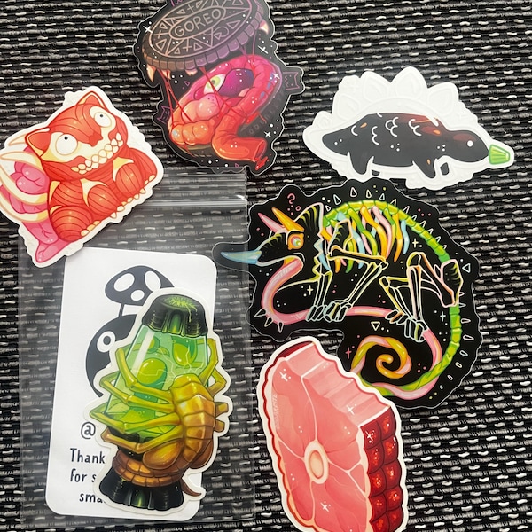 Cursed Boba Stickers Series 1 - Cheese Balls - Mozzarella Pearls ...